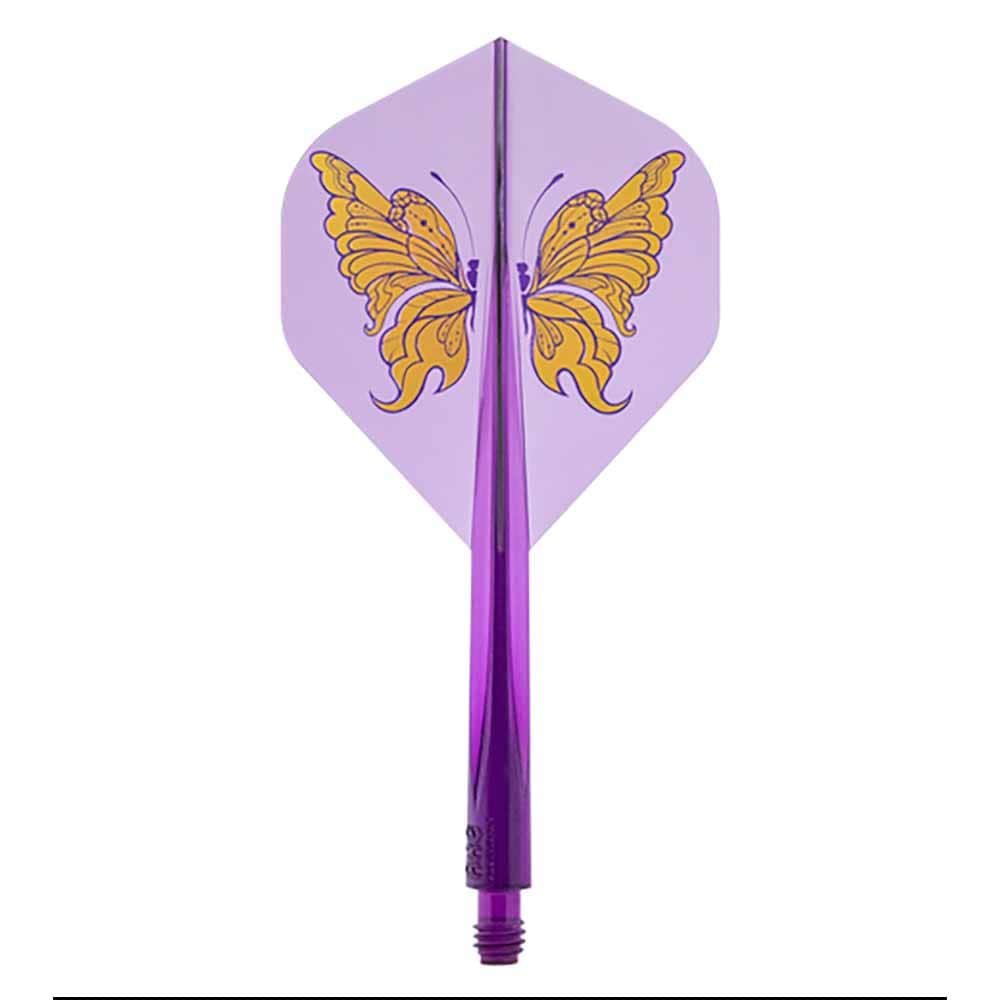 Plumas Condor Axe Swallowtail Butterfly Standard Morado L 33.5mm 3 Uds ...